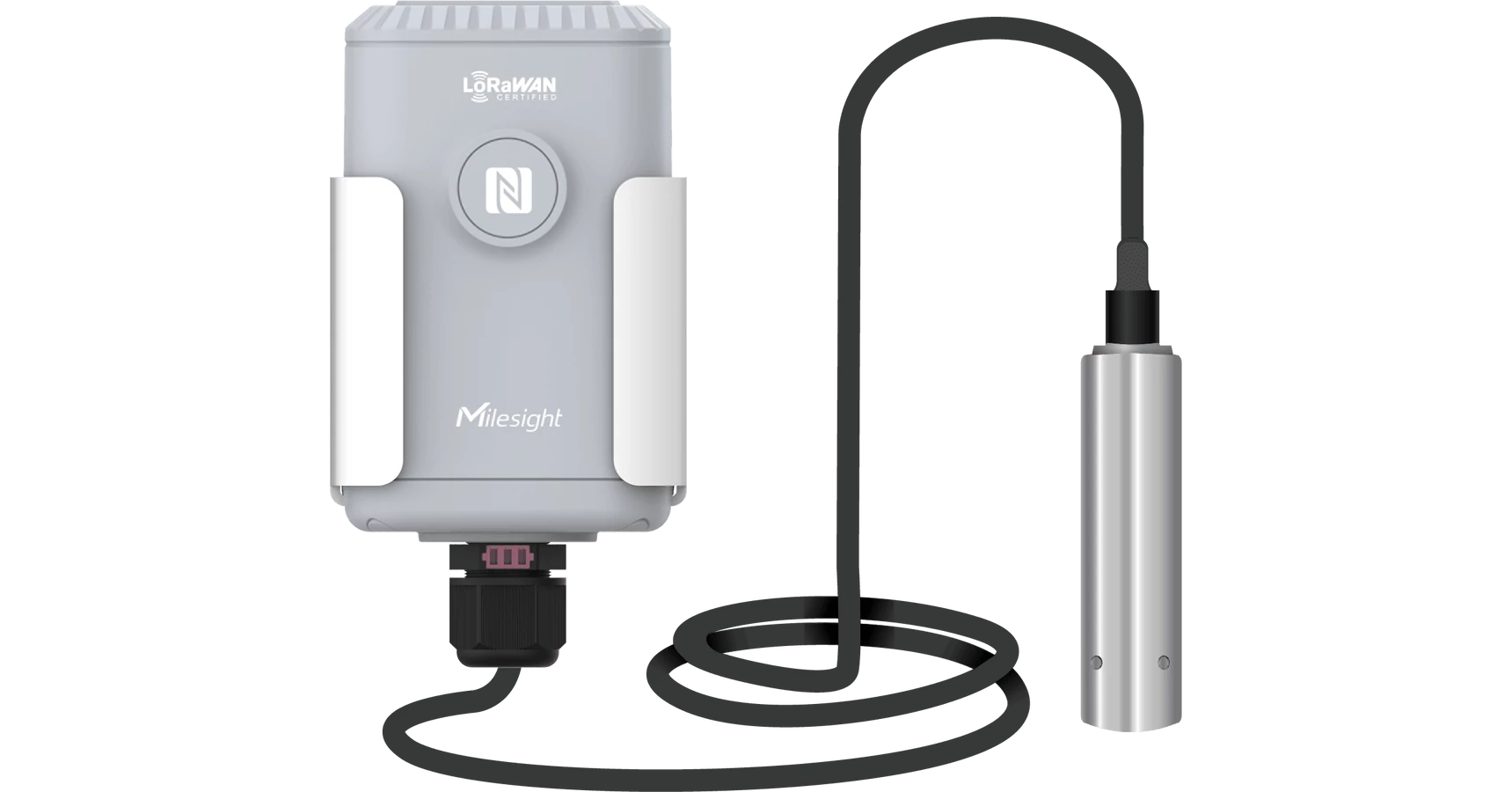 Milesight EM500-SWL LoRaWAN ipari merülő vízszint érzékelő 3m, LoRaWAN ...